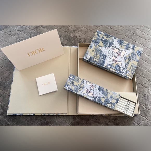 Dior | Other | Auth Dior Around The World Couture Stationary Set | Poshmark